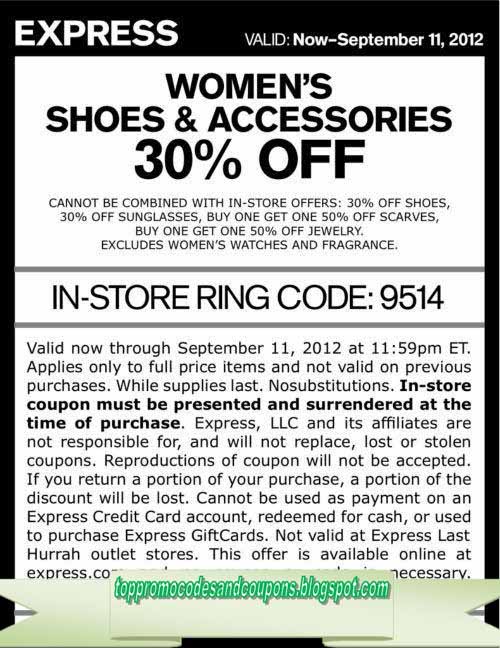 Free Promo Codes and Coupons 2023: Express Coupons