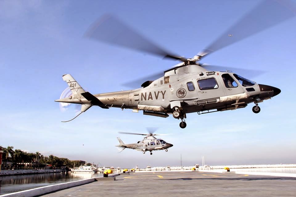 DEFENSE STUDIES: Two Armed AW-109s for Navy to be Delivered by January 2015