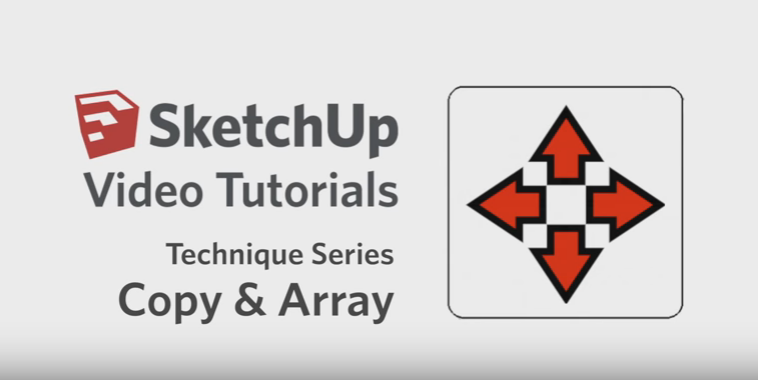 33-SketchUp Training Series: Copies and Arrays - DesignET Site