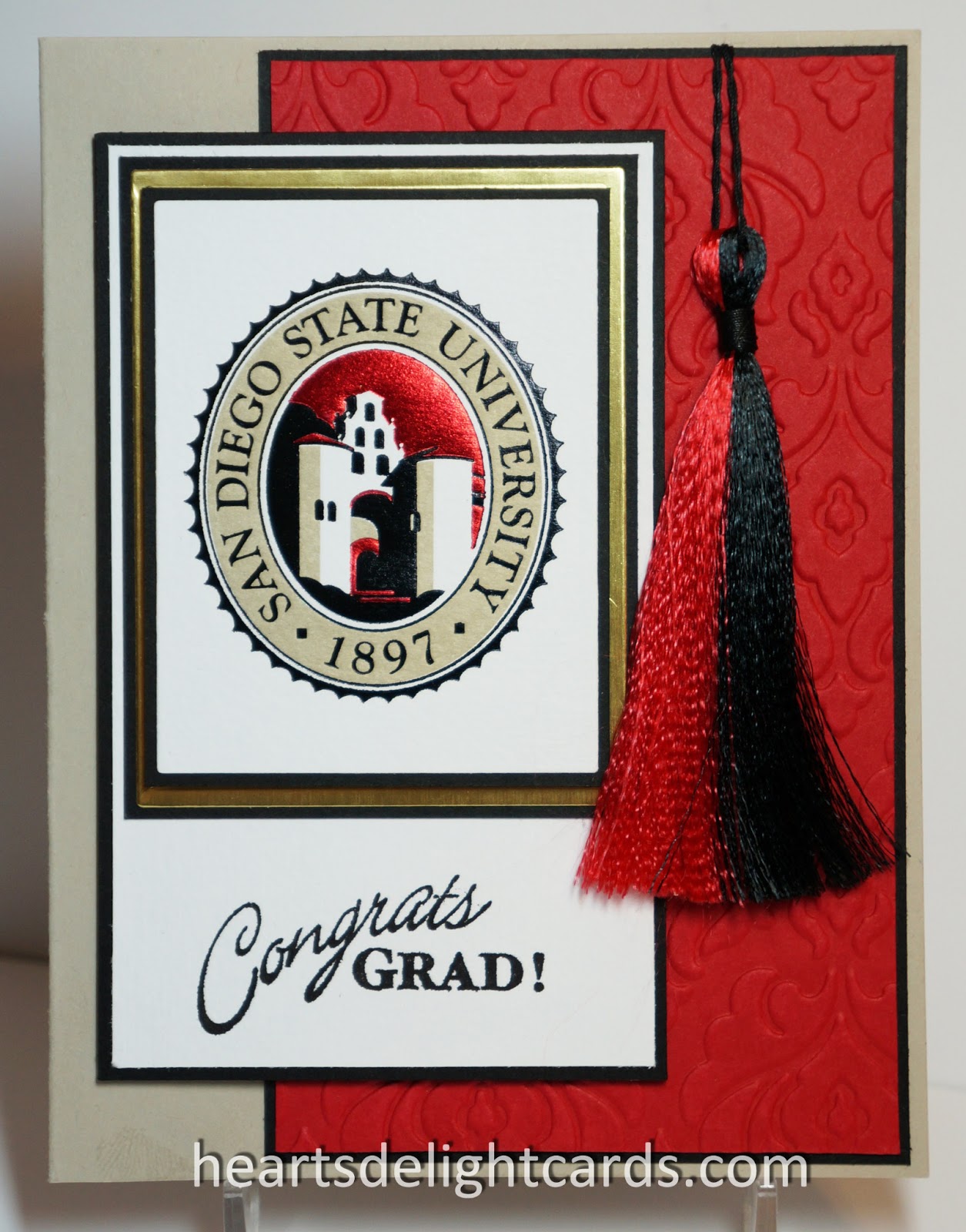 Heart's Delight Cards: Grad Card