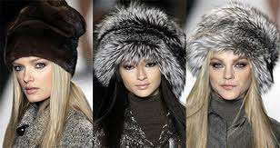Caciuli de blana rusesti femei