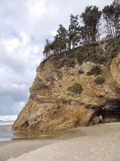 THE ROAD TAKEN : Hug Point State Rec Site and Cannon Beach, Oregon