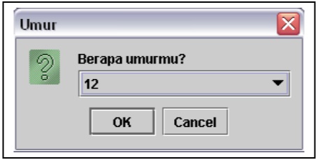 ngoding java bareng coeg: Kotak Input / Input Dialog dalam java