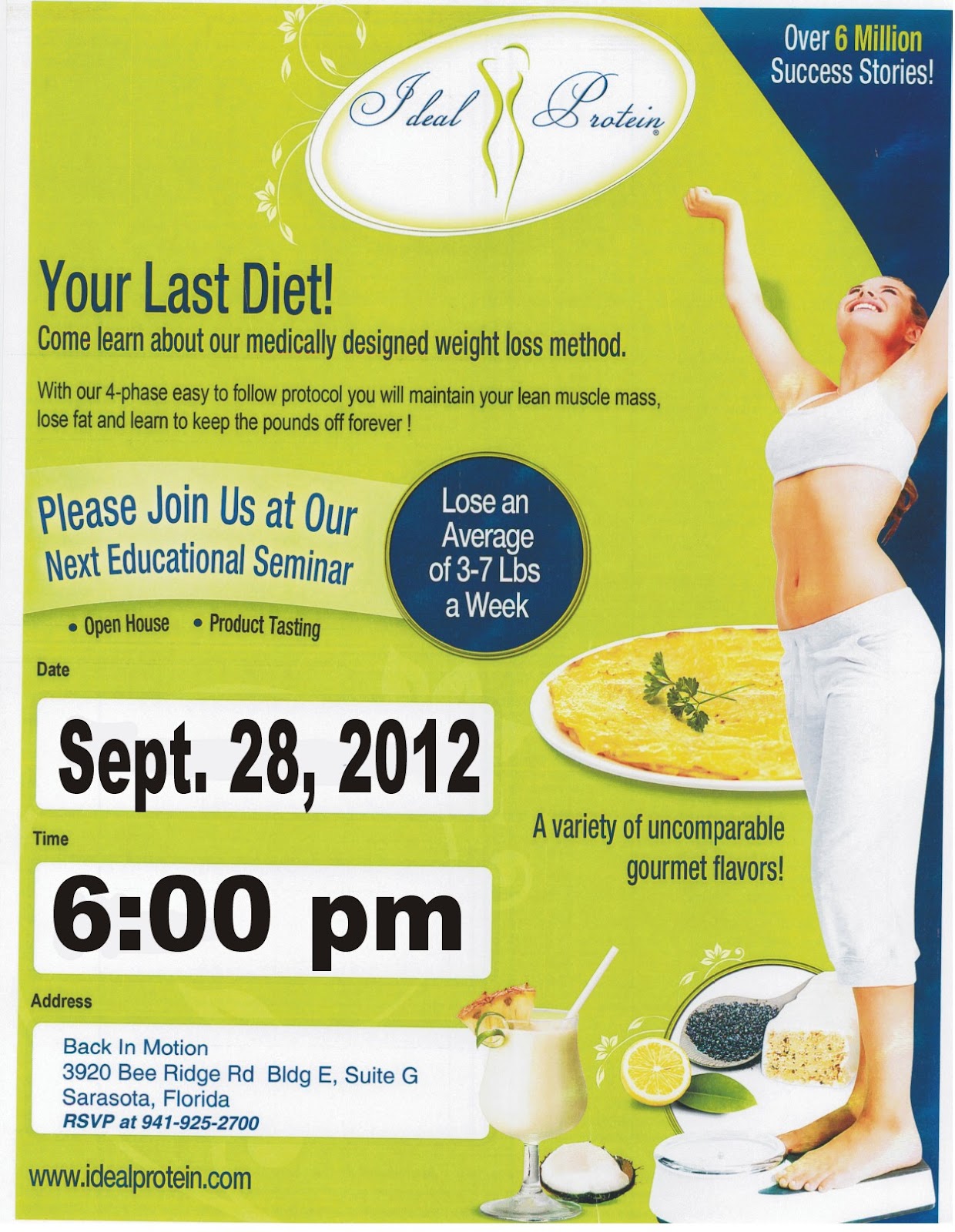 our next FREE Ideal Protein workshop!