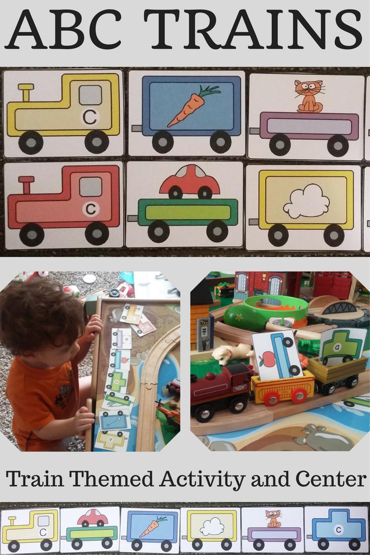 Alphabet Trains and a FREEBIE