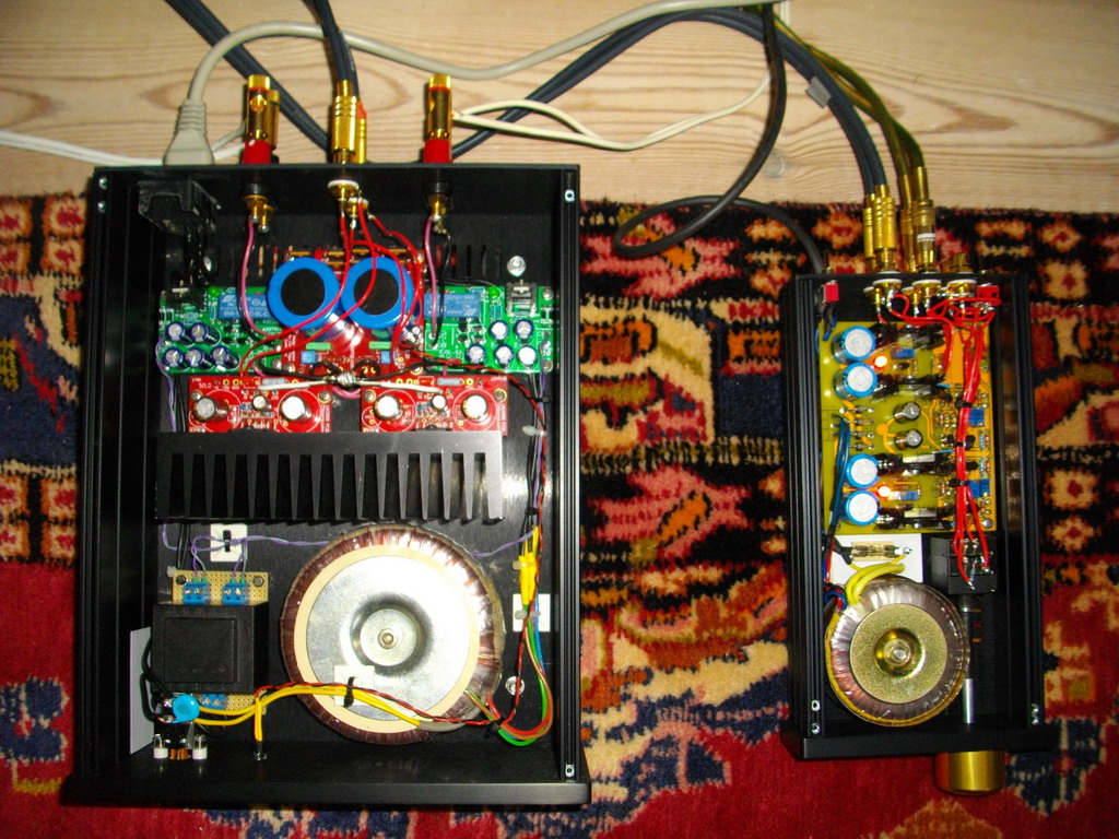 JC-2 preamp and LM3886 amp