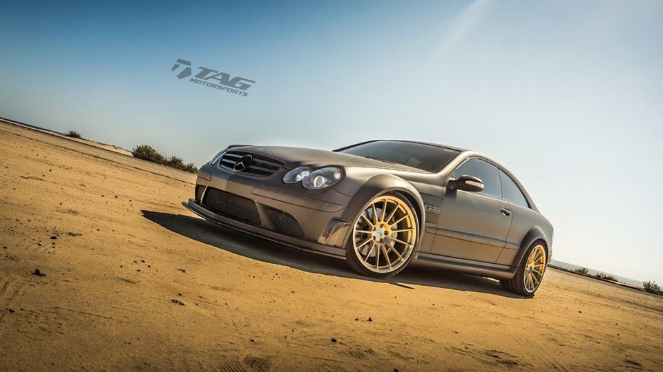 Mercedes-Benz W209 CLK63 AMG Black Series on ‪HRE‬ ‪‎Wheels | BENZTUNING