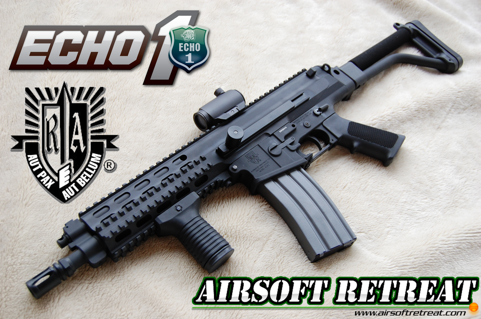 Echo 1/Robinson Arms XCR AEG | Booligan's Airsoft Reviews