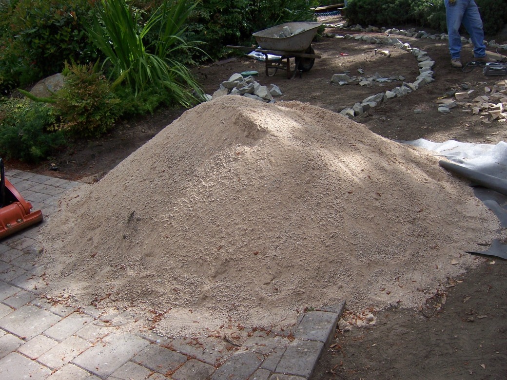 The 2 Minute Gardener: Photo - Decomposed Granite (DG) Pathway Construction