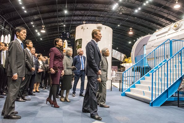 Duke Henri's and Alexandra's state visit to Japan 2nd day