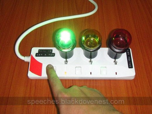 Toastmasters Speeches: Toastmasters Timing Lights - Simple and Easy DIY ...