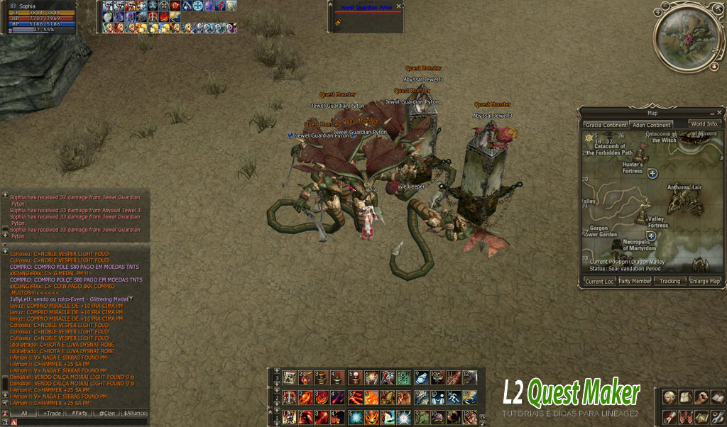 Quest Antharas Raid Boss ~ L2 Quest Maker