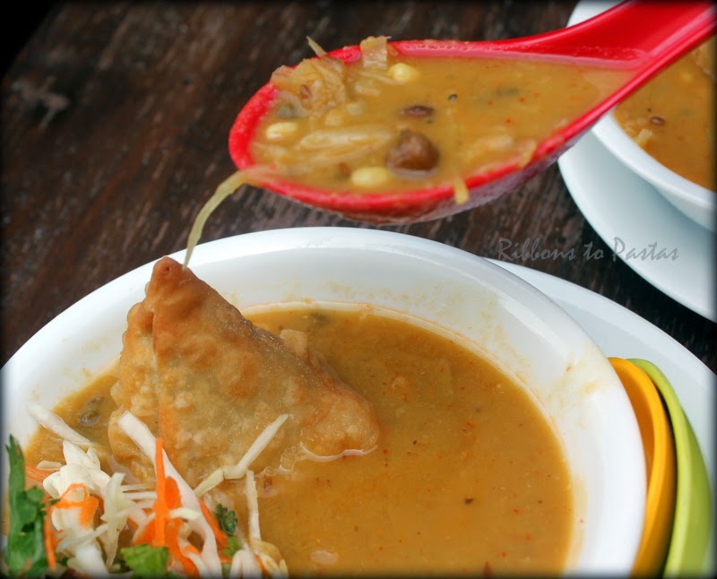 Samusa Thouk - A Burmese Street Food - Ribbons to Pastas