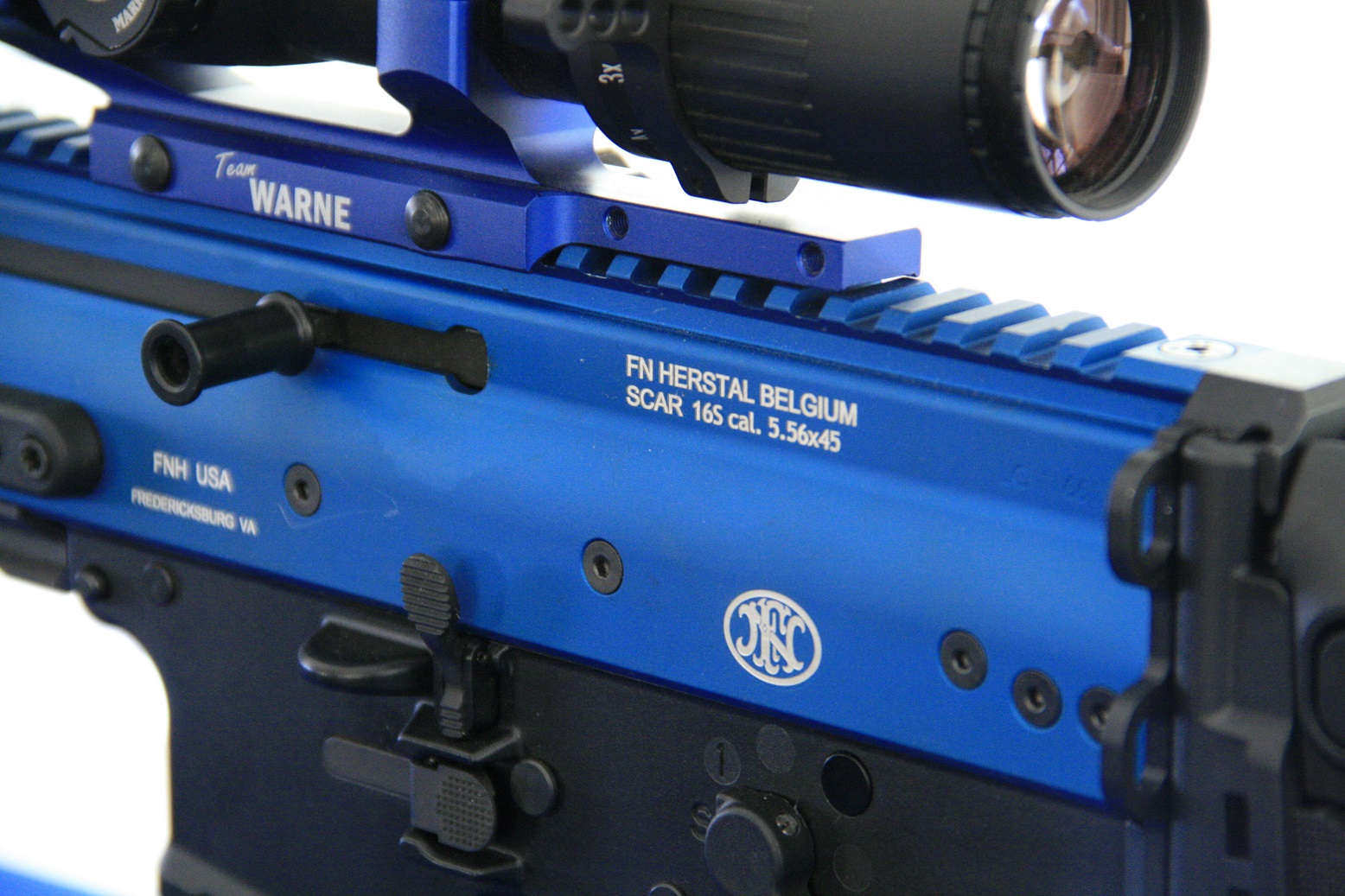 View From The Porch: Why blue rifle?