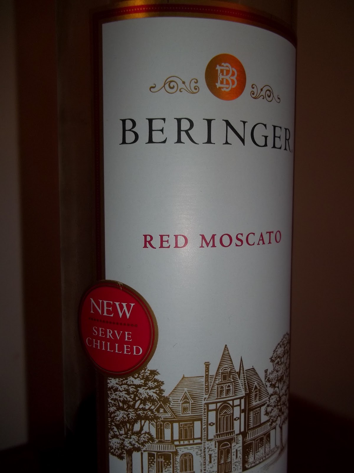 The Bottle Half Full: Wine Review #3: Beringer's Red Moscato