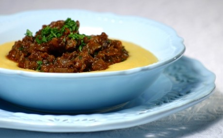 Repaginando receitas de grandes mestres da TV: Polenta Mole com Ragu de ...