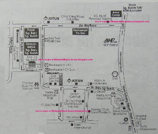 Malaysia Maps Library: Map of Pekan Sungai Buloh