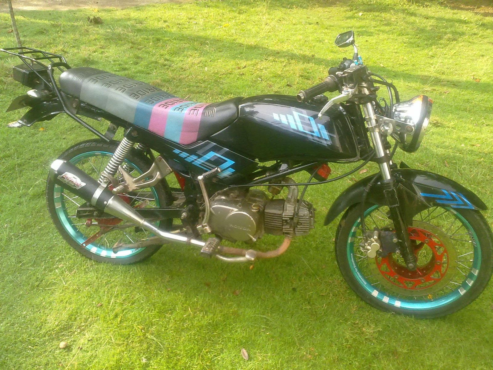 MODIFIKASI MOTOR HONDA WIN | Motor Racing