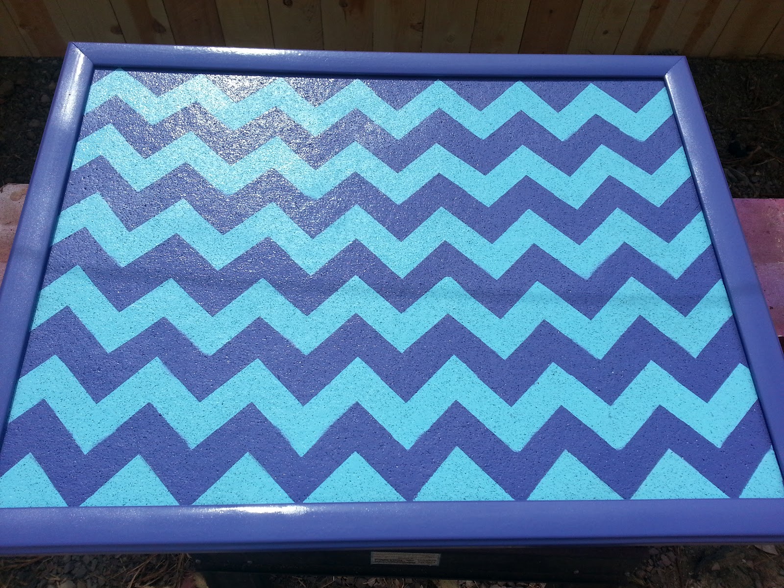 Sew it Seams by the Sea: DIY - Chevron Bulletin Board