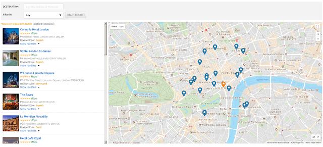 Spa 6 Los Angeles Map - United States Map
