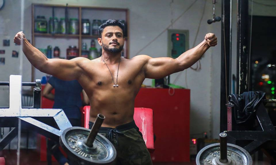 world bodybuilders pictures: pakistani bodybuilder shahid ali sharjah