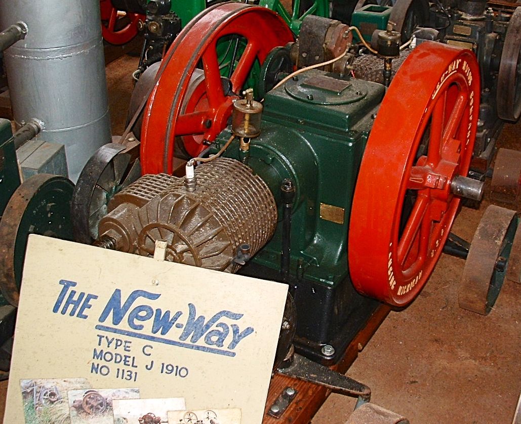 New Way Engine Stations: REGISTRY "NEW WAY" - Twin Horizontal Cylinders