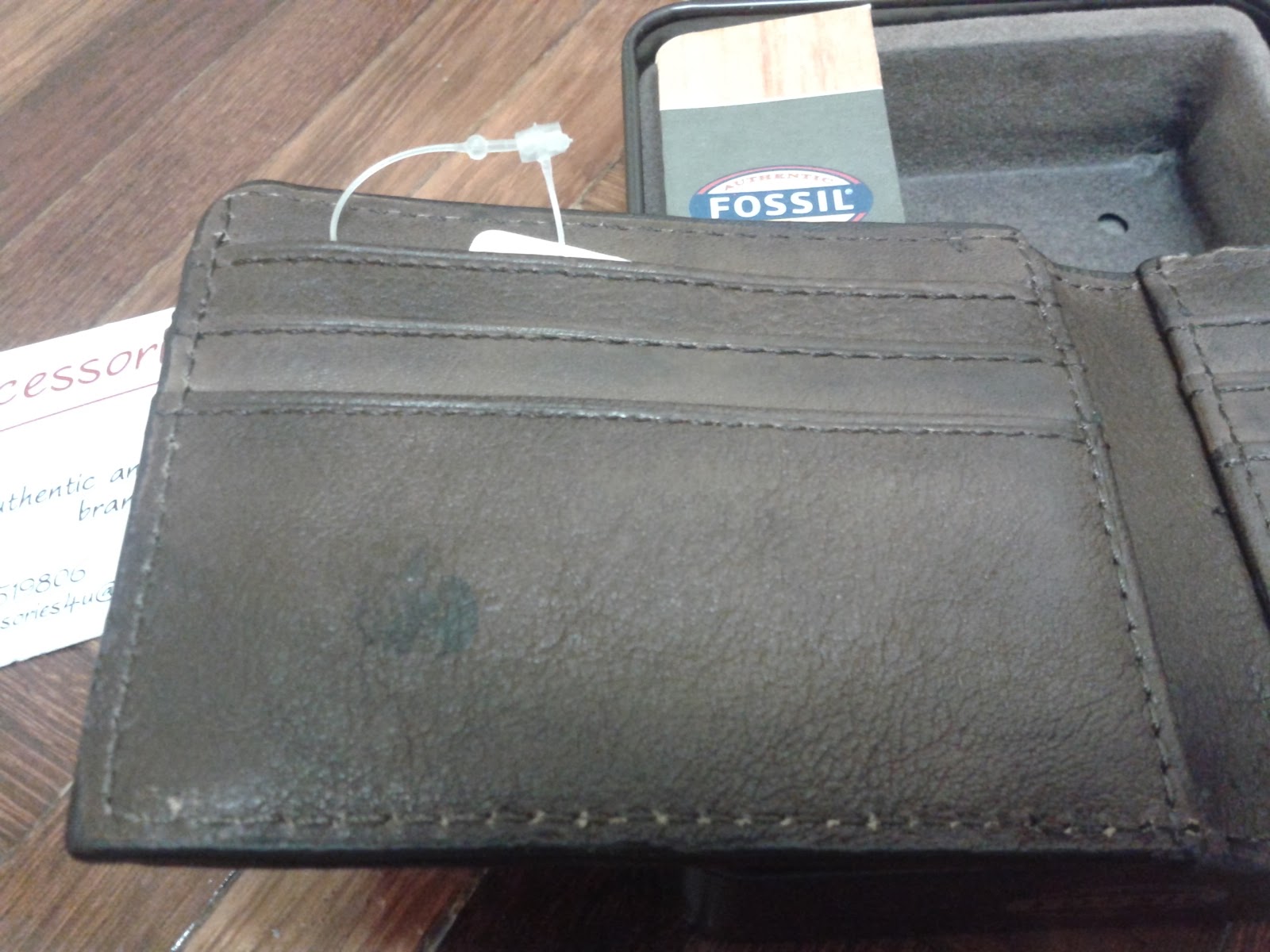 myaccessories4u: New and 100% original Fossil Money Clip Front Pocket ...
