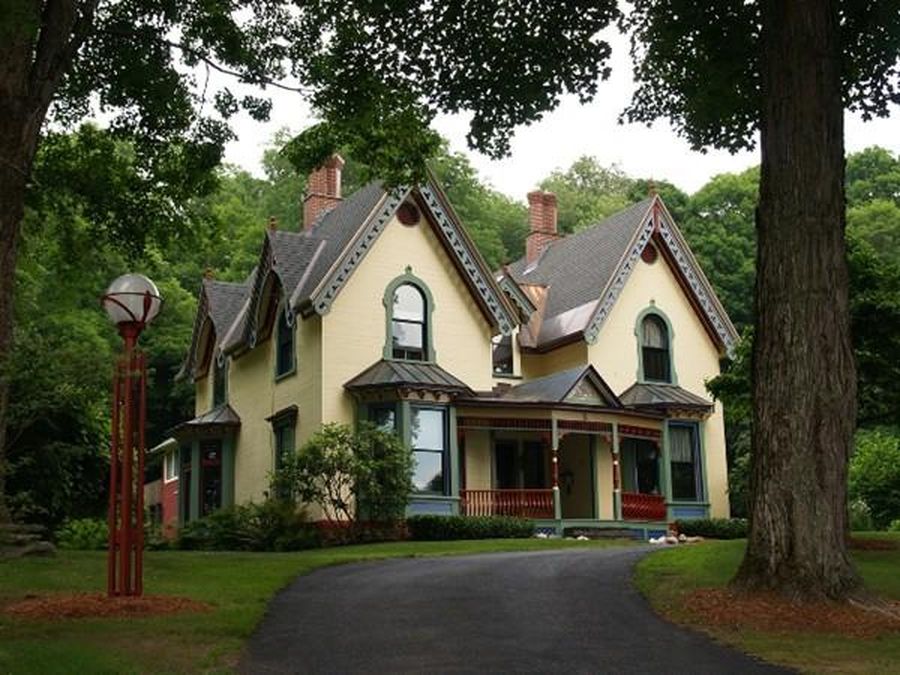 Sweet House Dreams: 1868 Gothic Revival in Shelburne, Massachusetts