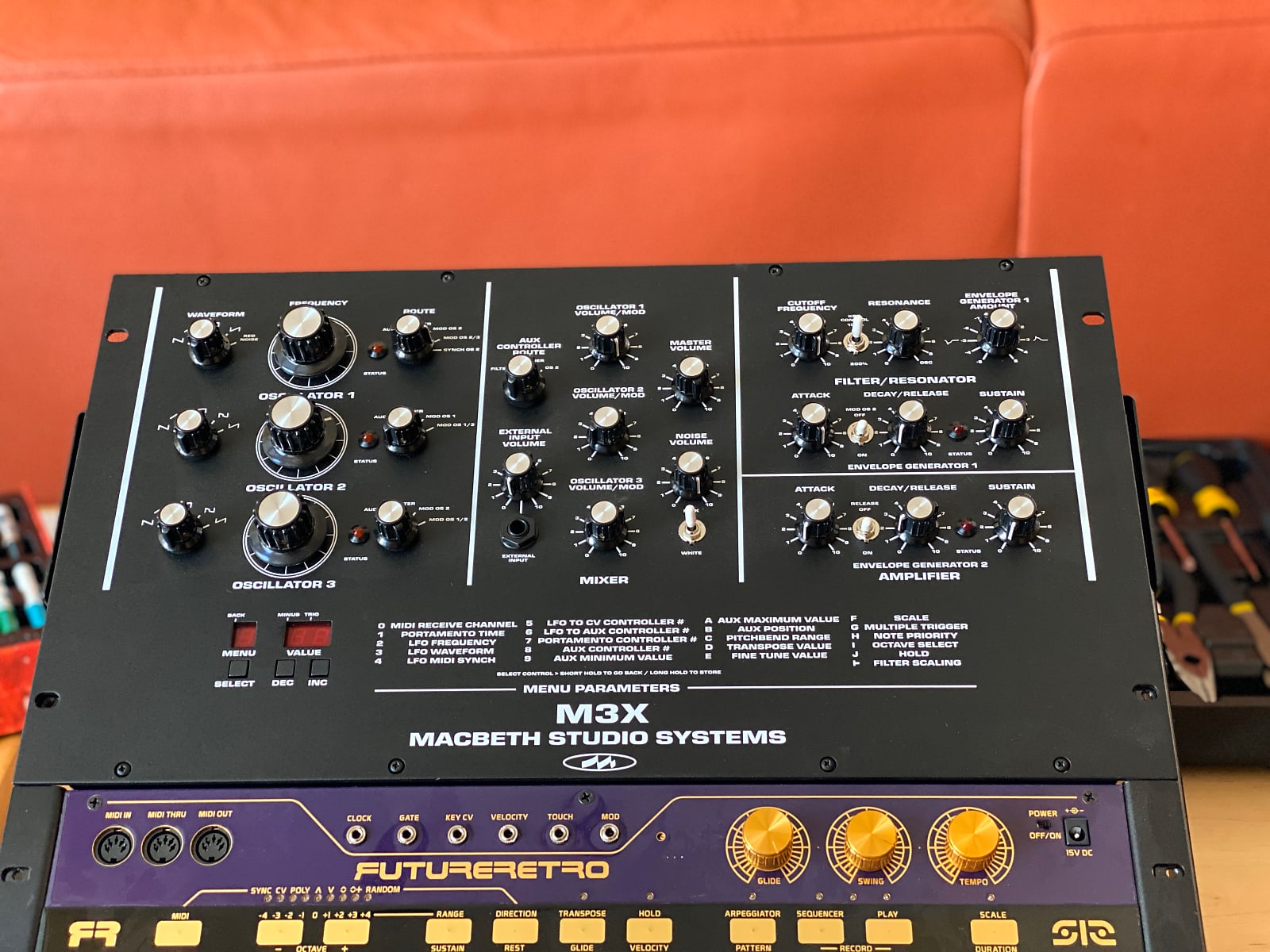 MATRIXSYNTH: MacBeth M3X SN 1064