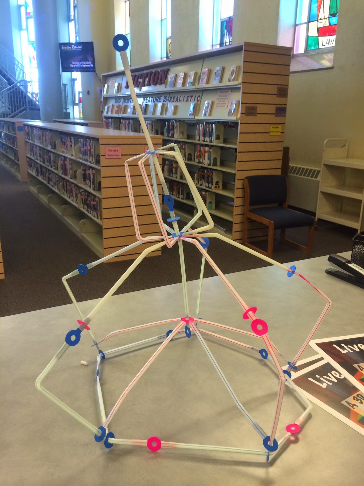 MCHS Makers: Strawbees and Campus Tours