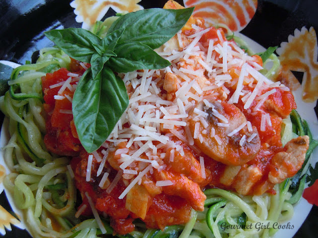 Gourmet Girl Cooks: Monday Night's "Pasta" Dinner