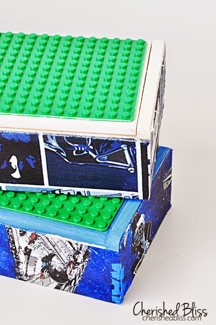 Make Your Own Lego Box | Munchkins and Mayhem