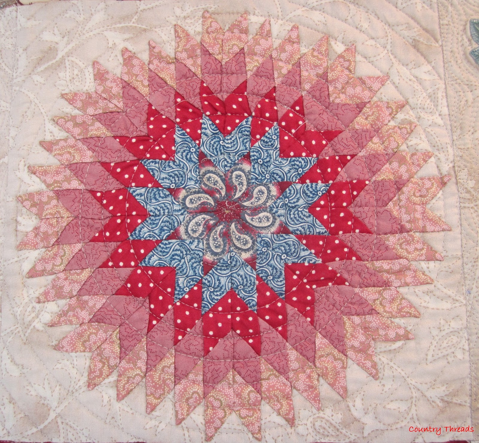 Country Threads: Les petit maisons d'artistes de quilt