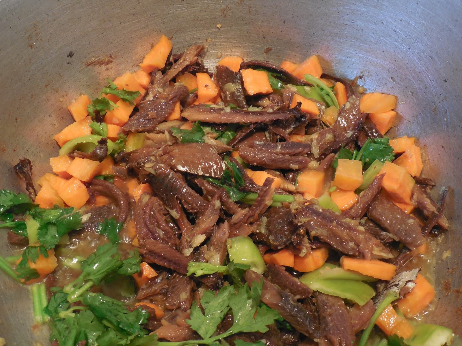 Cocina casera República Dominicana: Locrio de arenque