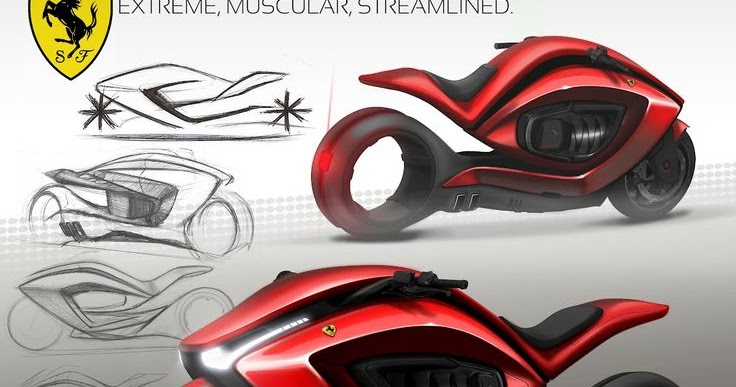 Technology and Inventions: Ferrari Motorcycle Concept