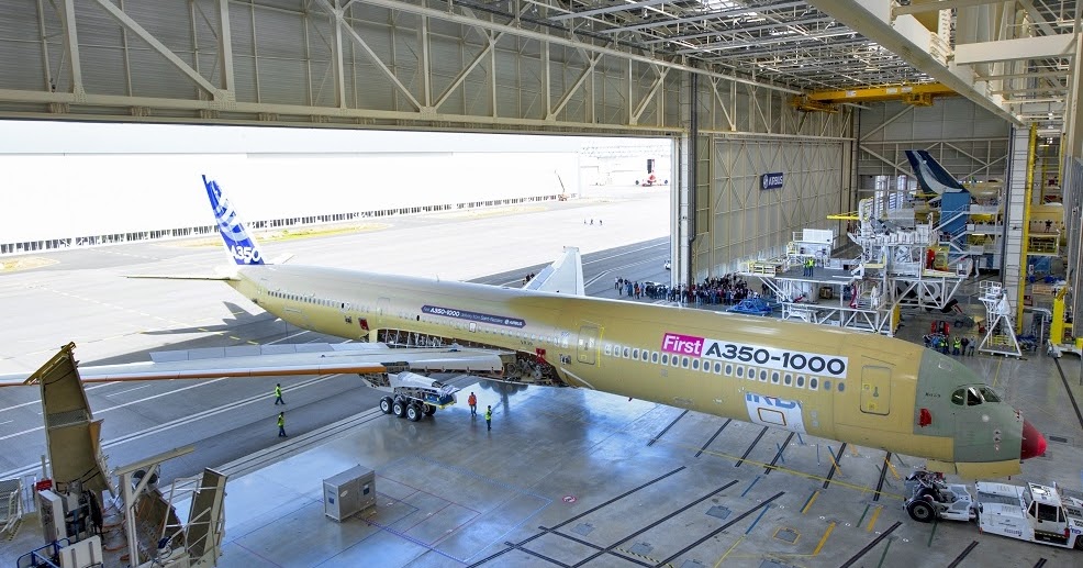 First Airbus A350-1000 Structurally Completed | Aircraft Wallpapers ...