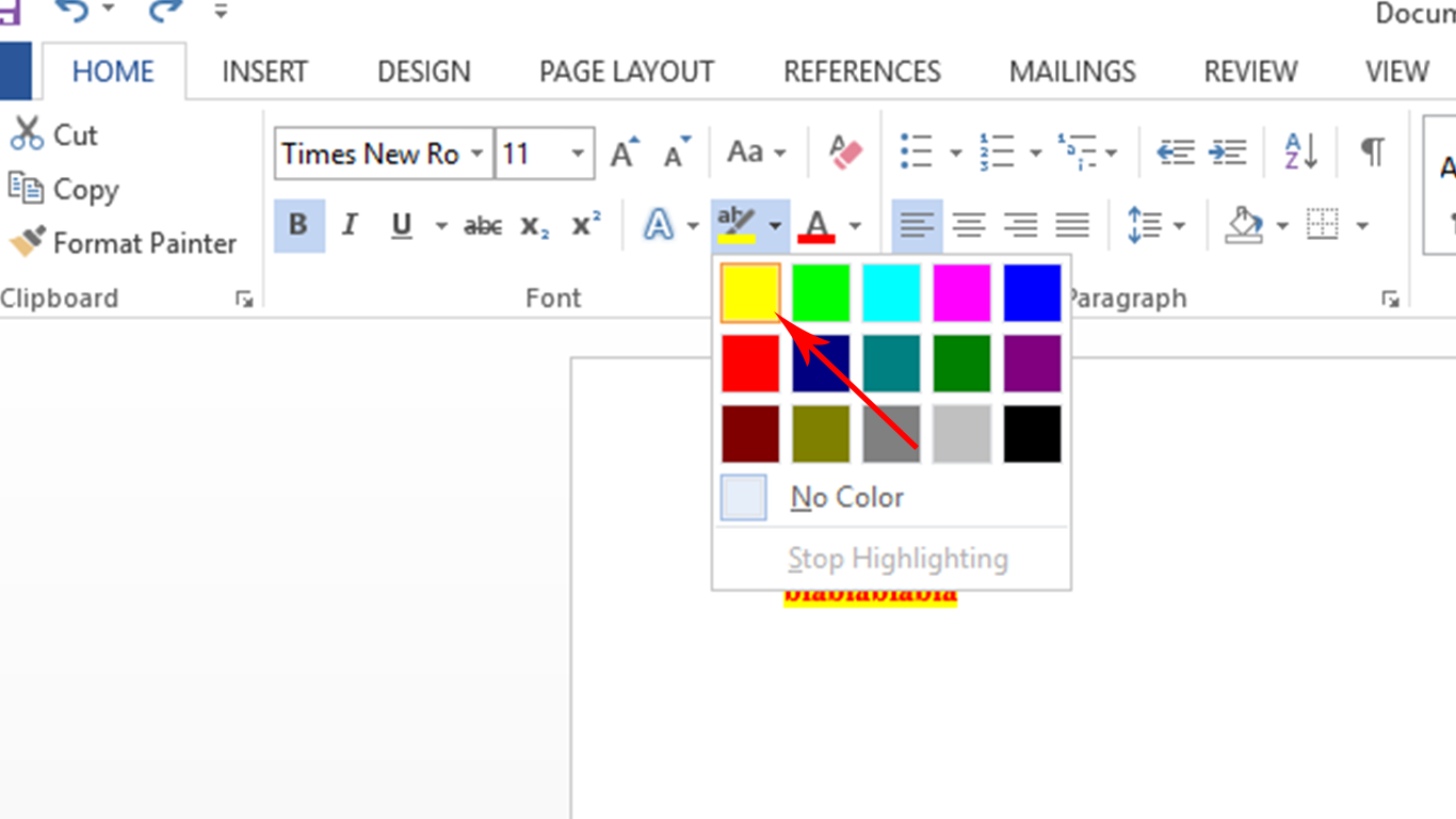 mengubah warna, membuat highlight dan memberi effek pada text di Ms ...