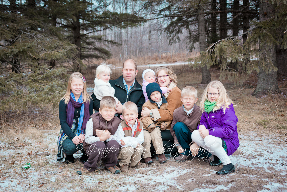 Jennifer Skoog Photography Blog: Family of 10 {Menahga MN Family ...