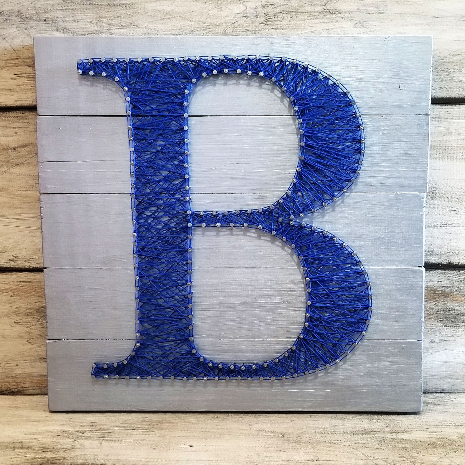 DIY Monogram String Art Part 2