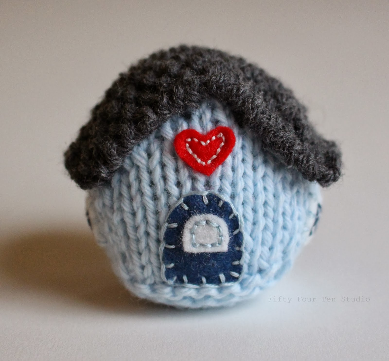 Fifty Four Ten Studio: Designing "The Little House" Knitting Pattern