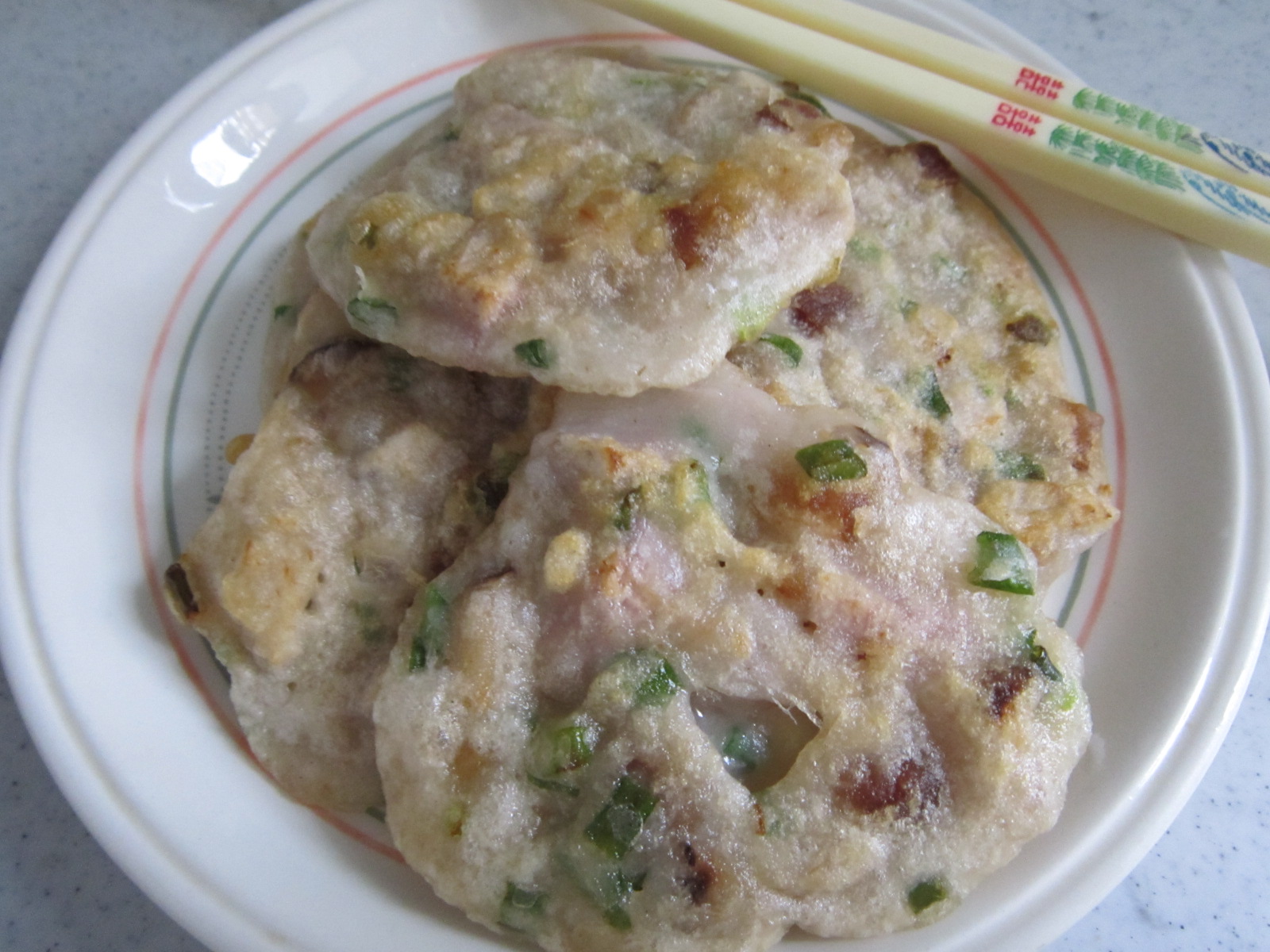 Easy Taro Fritters