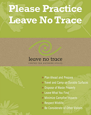 mark tozer's blog: The Leave No Trace Seven Principles
