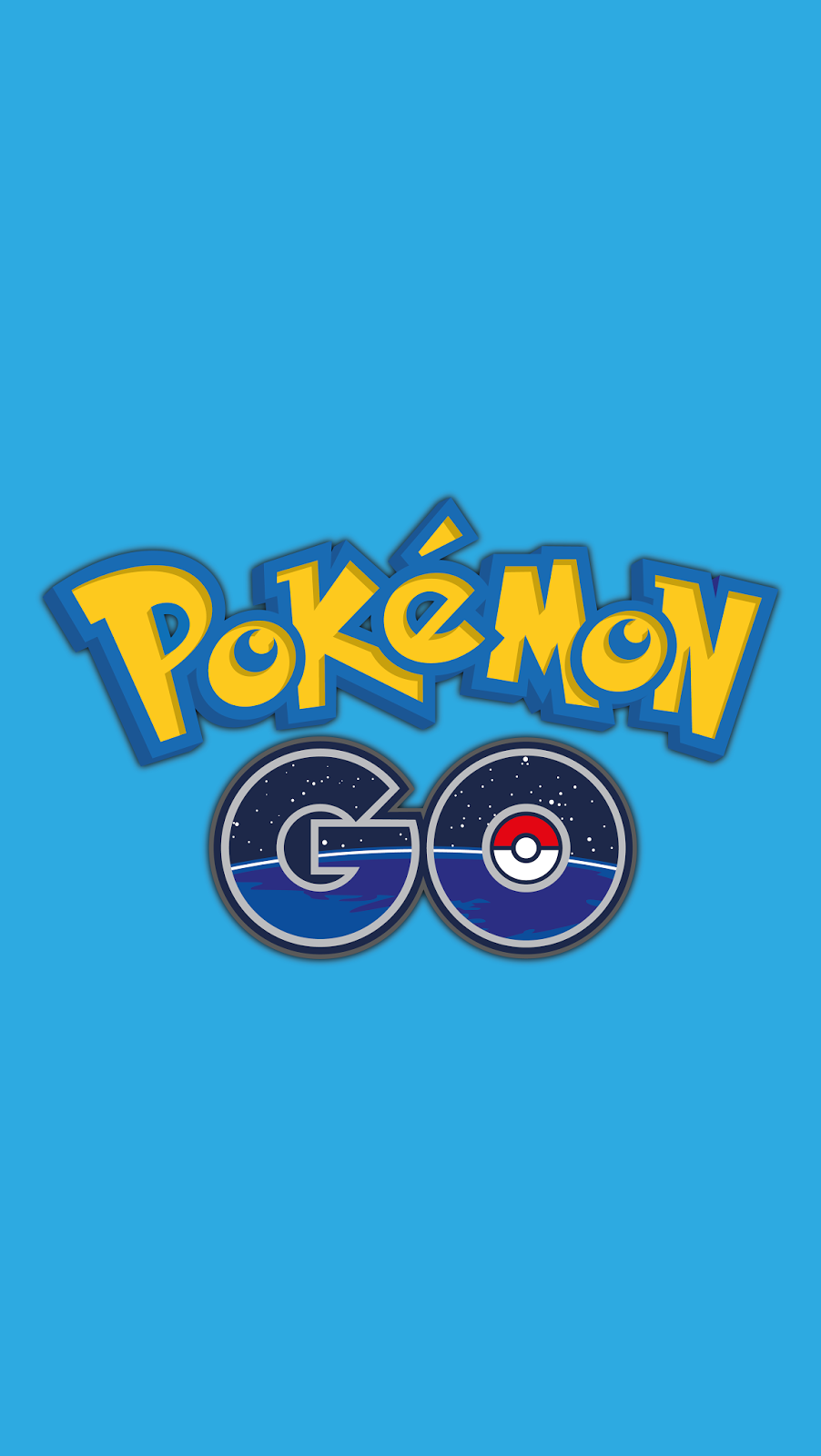 Wallpaper Pokemon GO Blue para celular Android e Iphone