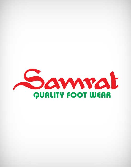 samrat shoe vector logo