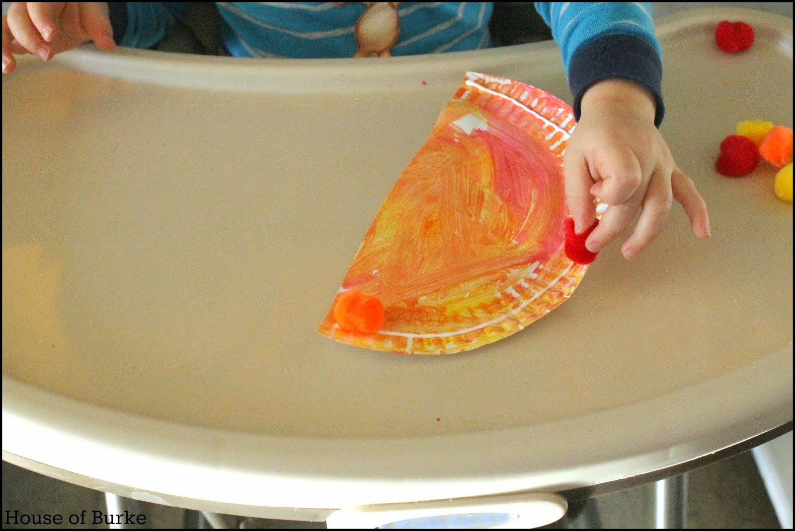 House of Burke: Fine Motor Turkey Craft