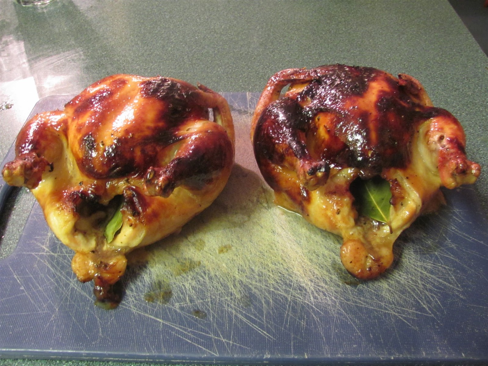 The World of Gord: Recipe - Cornish Hens with Grand Marnier Glaze