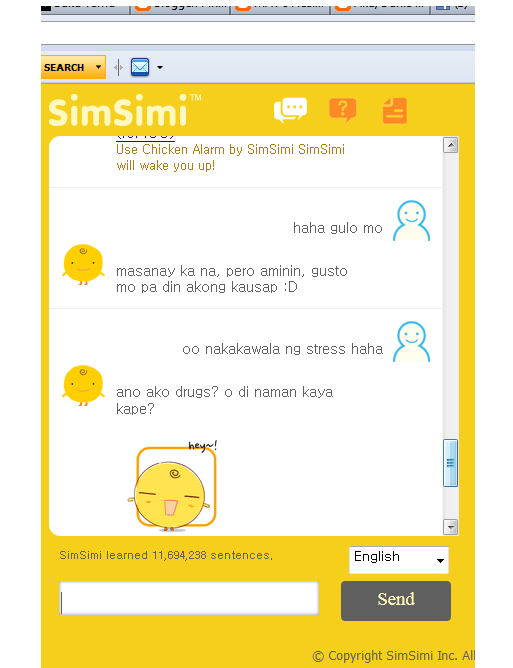Pinoy Jokes:Tagalog and Bisaya: kakatuwang conversation with simsimi