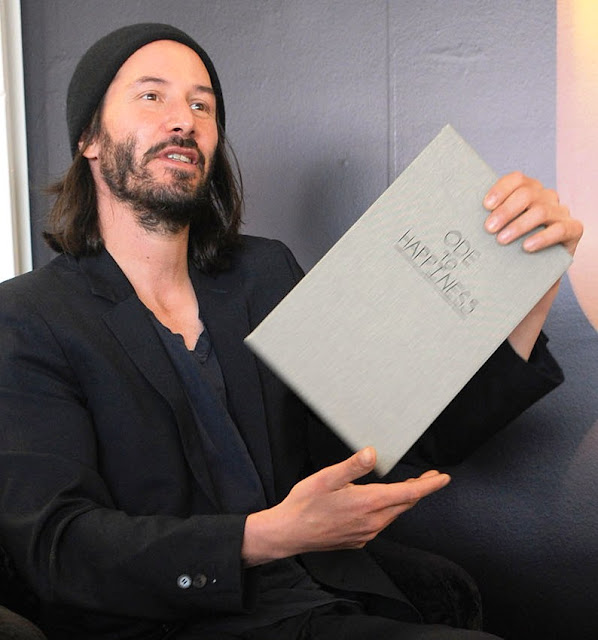 KEANEWS: Keanu Reeves promotes Ode To Happiness