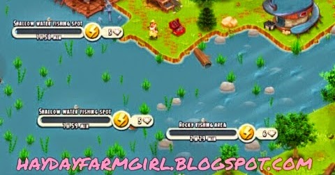 Hay Day Tips by HD Farm Girl: *UPDATED* FISHING POND MAP