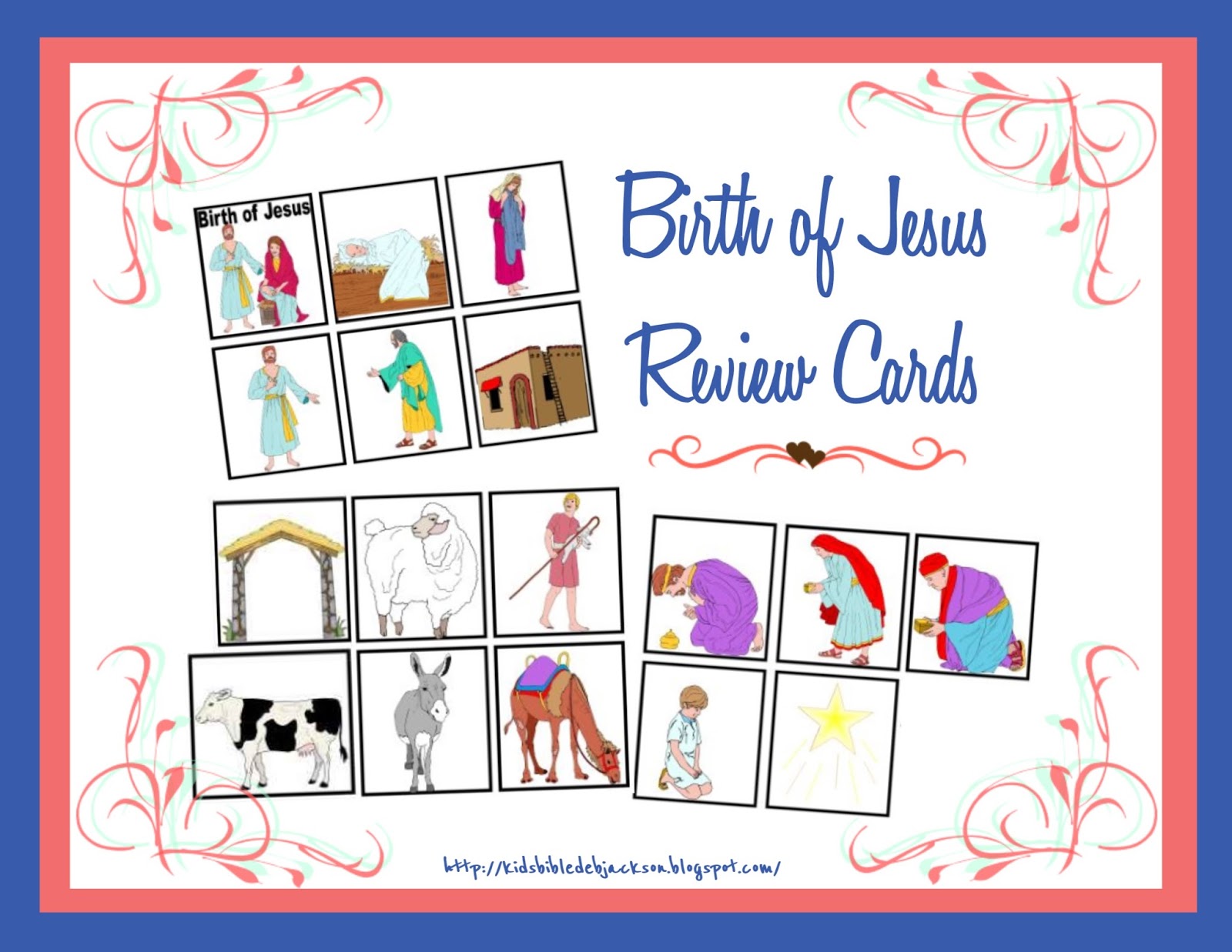 Bible Fun For Kids: Birth of Jesus Book & Cards